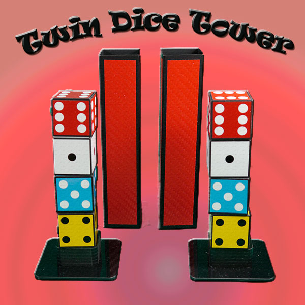 Twin Dice Towers | Zaubershop