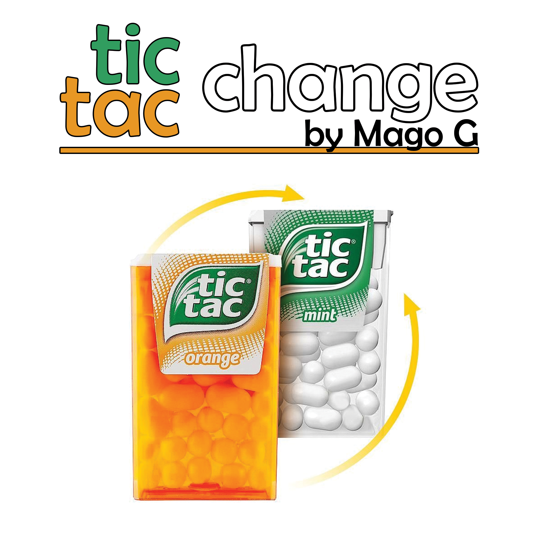 Tic Tac Change by Mago G | Magic Factory